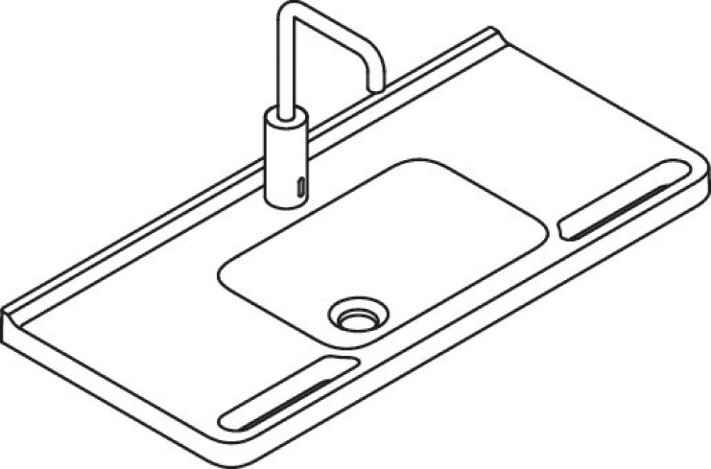 Produktset Waschtisch und Armatur | HEWI